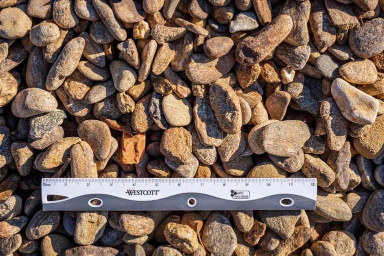 Brown river rock 1″ – 2″ - Landscaping Supplies