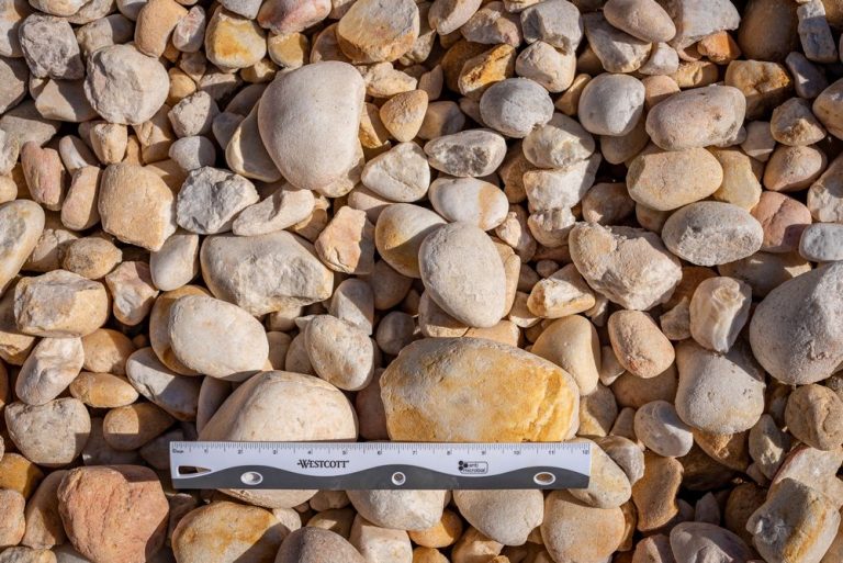 White river rock 2″ – 5″ - Landscaping Supplies